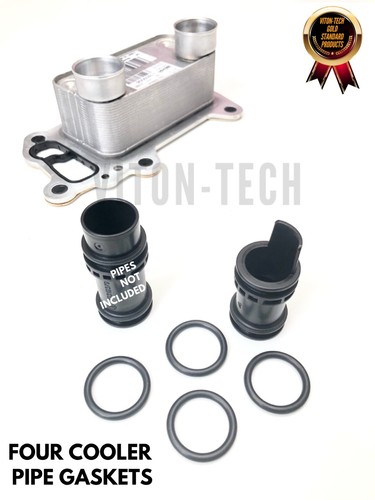 BMW 1 3 5 Series Oil COOLER FILTER HOUSING GASKET SEAL N47 2.0 E90 E60 ...