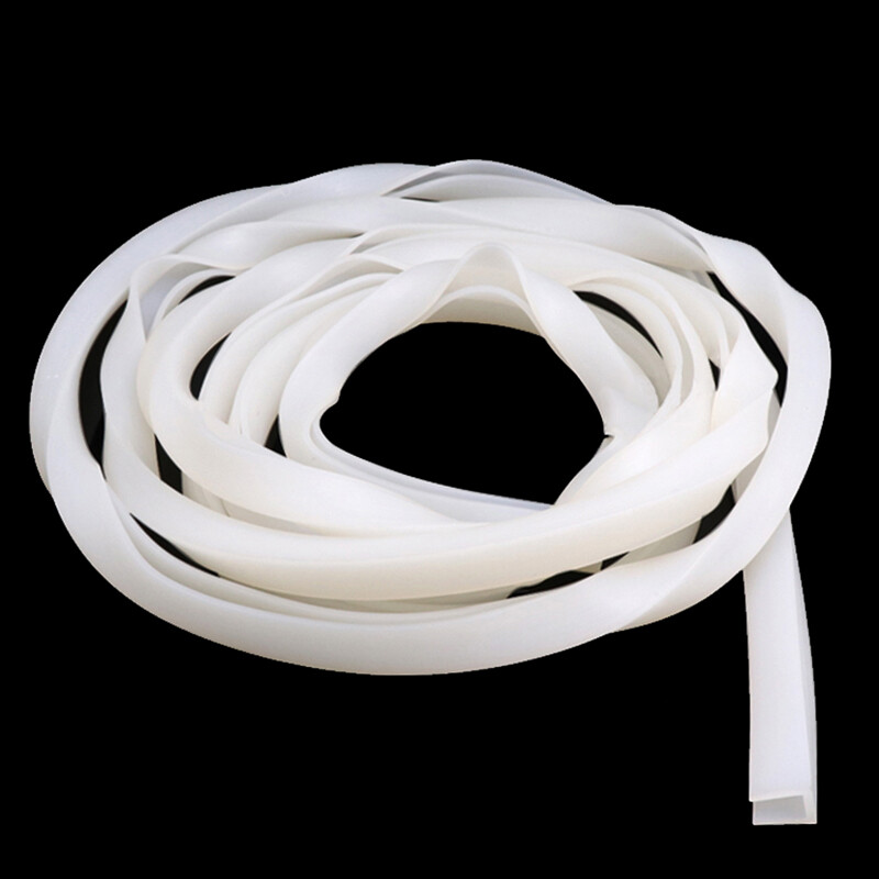 Silicone Rubber U-Type Tubes Flexible High Temp Resistance Sealing Trim ...