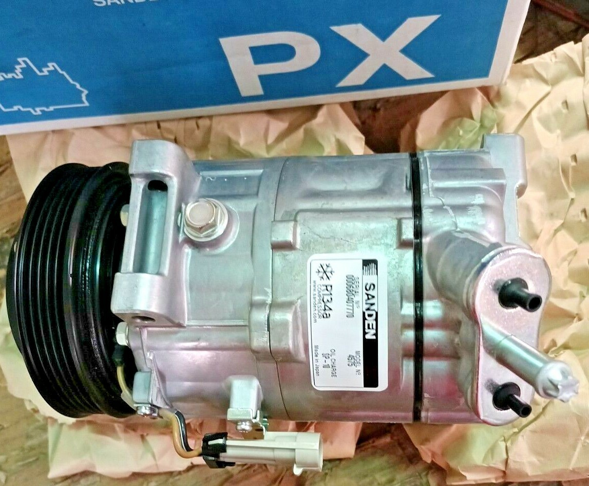 Sanden OE PXV16 AC Compressor with Clutch fits Saab 9-3 2.0T 2003-2011 ...