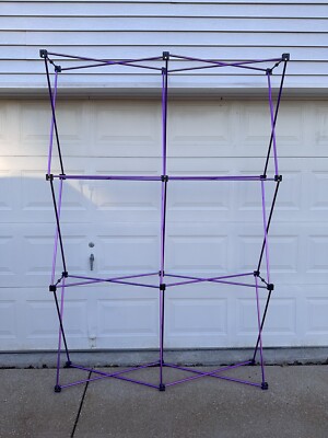 Trade Show Pop Up Collapsable Magnetic Display Straight 5 X 7.5 Frame ...