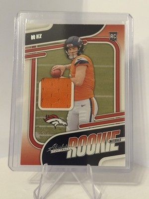 2024 Panini Absolute - Absolute Rookie Materials Bo Nix #ARM-BNX (MEM ...