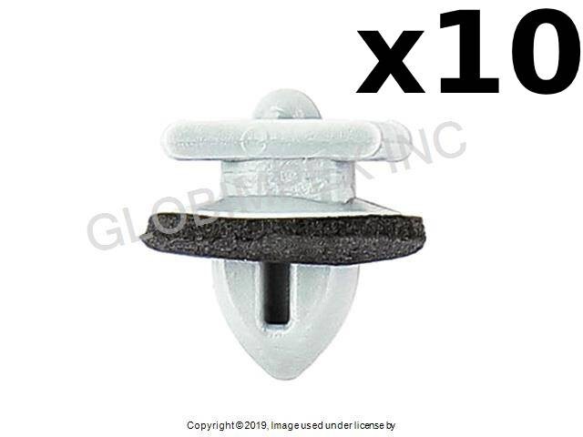 VOLVO (1979-1993) Exterior Moulding Clip (Grey) (10) PRO PARTS + 1 YEAR ...