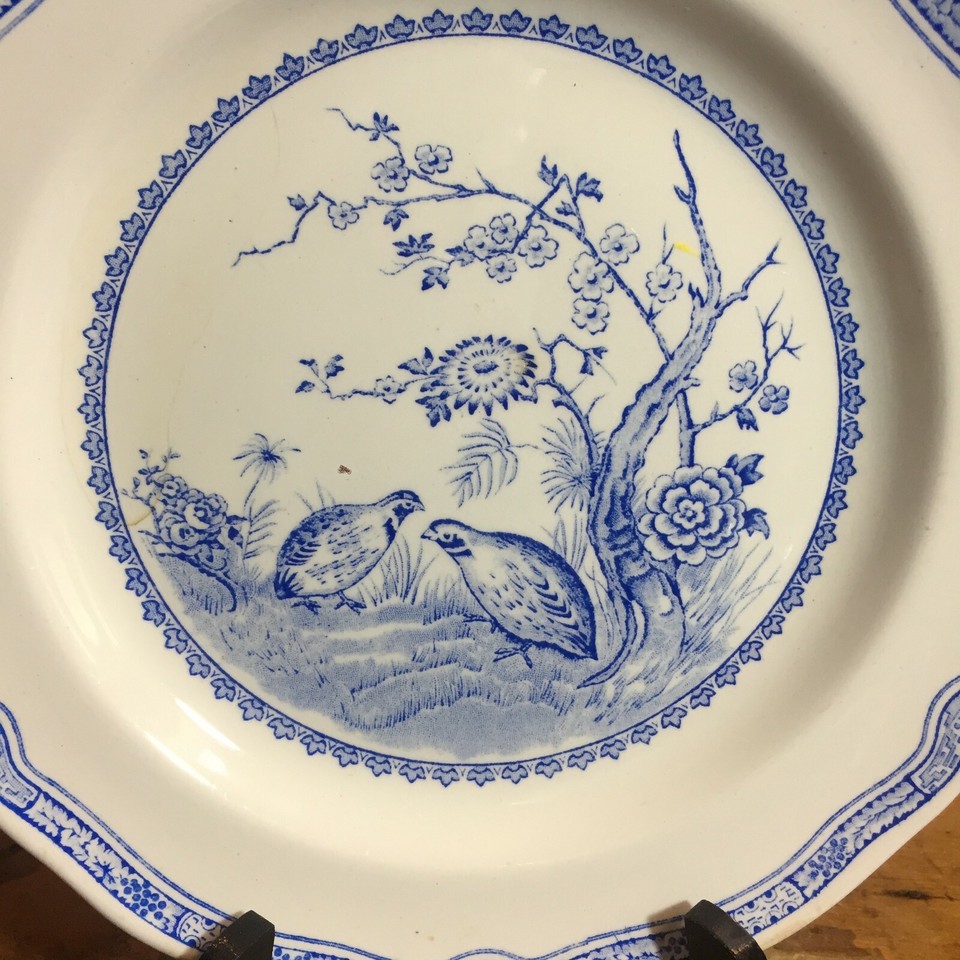 Furnivals Quail Blue England Dishes Various Items Dinnerware & Serving ...