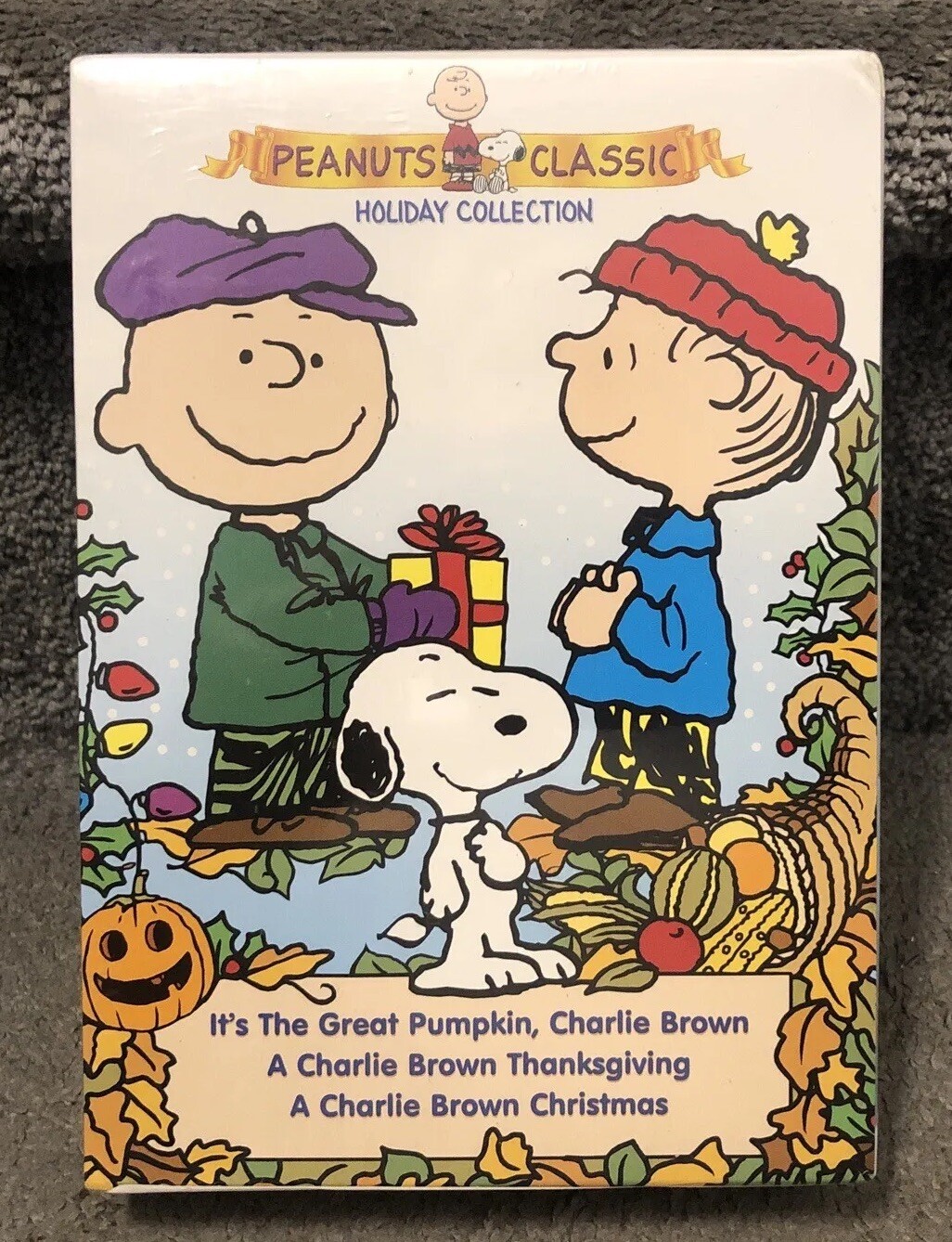 Peanuts Classic Holiday Collection 3 DVD Box Set Snoopy Charlie Brown ...