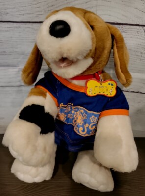 Build A Bear BAB Tracking Beagle Dog Stuffed Plush Animal Brown White ...