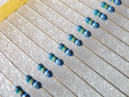 Yageo MF0207 - résistance couche métal 154R 0,6W 1% 50ppm - 25pcs | eBay