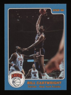 1985-86 Bill Cartwright STAR Basketball #167 *NICE* New York Knicks ...