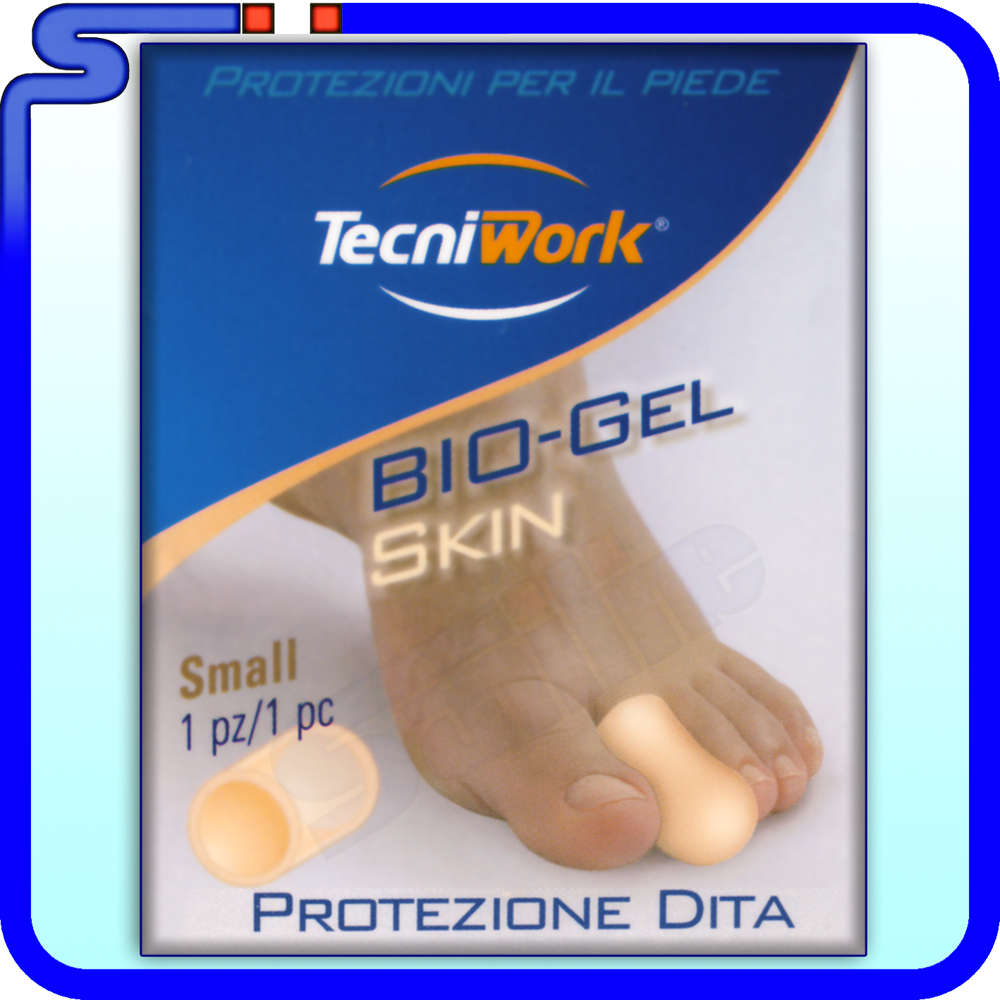 CAPPUCCIO PROTEZIONE DITA IN BIO-GEL SKIN TECNIWORK X CALLI PIEDE PIEDI ...