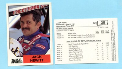 1990 World of Outlaws - Jack Hewitt - 28 | eBay