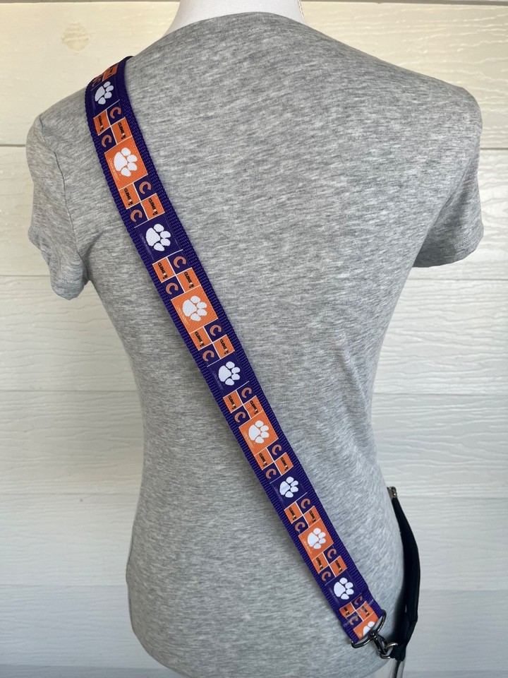 Clemson University Tigers Purse Strap 46" Grad Alumni Gift 4 Her Mom ...