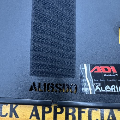 🥇Stealth AL16SDQ ADI Back Rest Cushion & Plate Wheelchair Backrest Deep ...