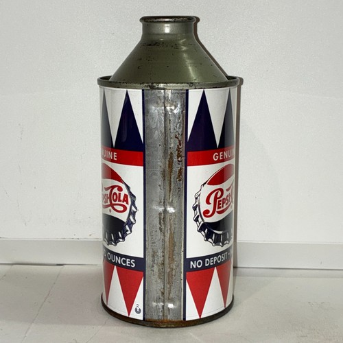 Pepsi-Cola "1-Dot" NOVELTY / REPLICA cone top soda can, paper label | eBay
