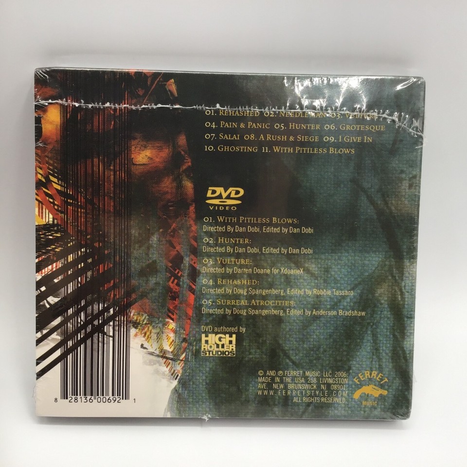 OZZFEST A Life Once Lost DVD CD Set Hunter 2006 Limited Edition Heavy ...