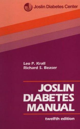 Joslin+Diabetes+Manual+by+Richard+Beaser+and+Leo+P.+Krall+%281989%2C ...