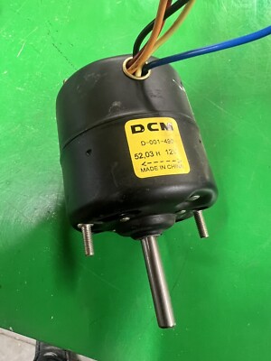 GENUINE NEW DCM D-001-490 D001490 12vdc 2speed reversible blower motor ...