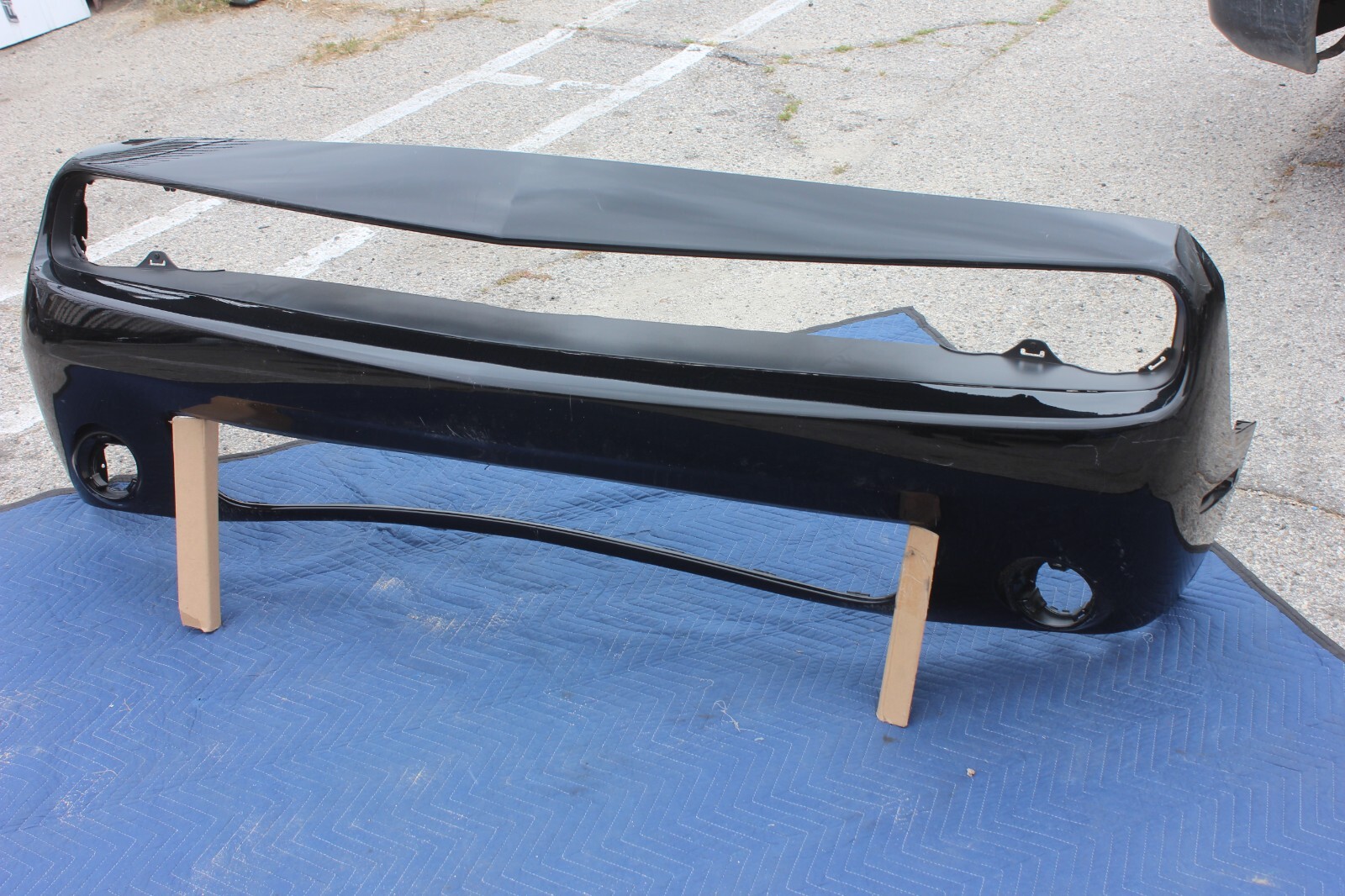 FOR 15-23 DODGE CHALLENGER FRONT BUMPER HEADER PANEL LOWER GRILL FRAME ...