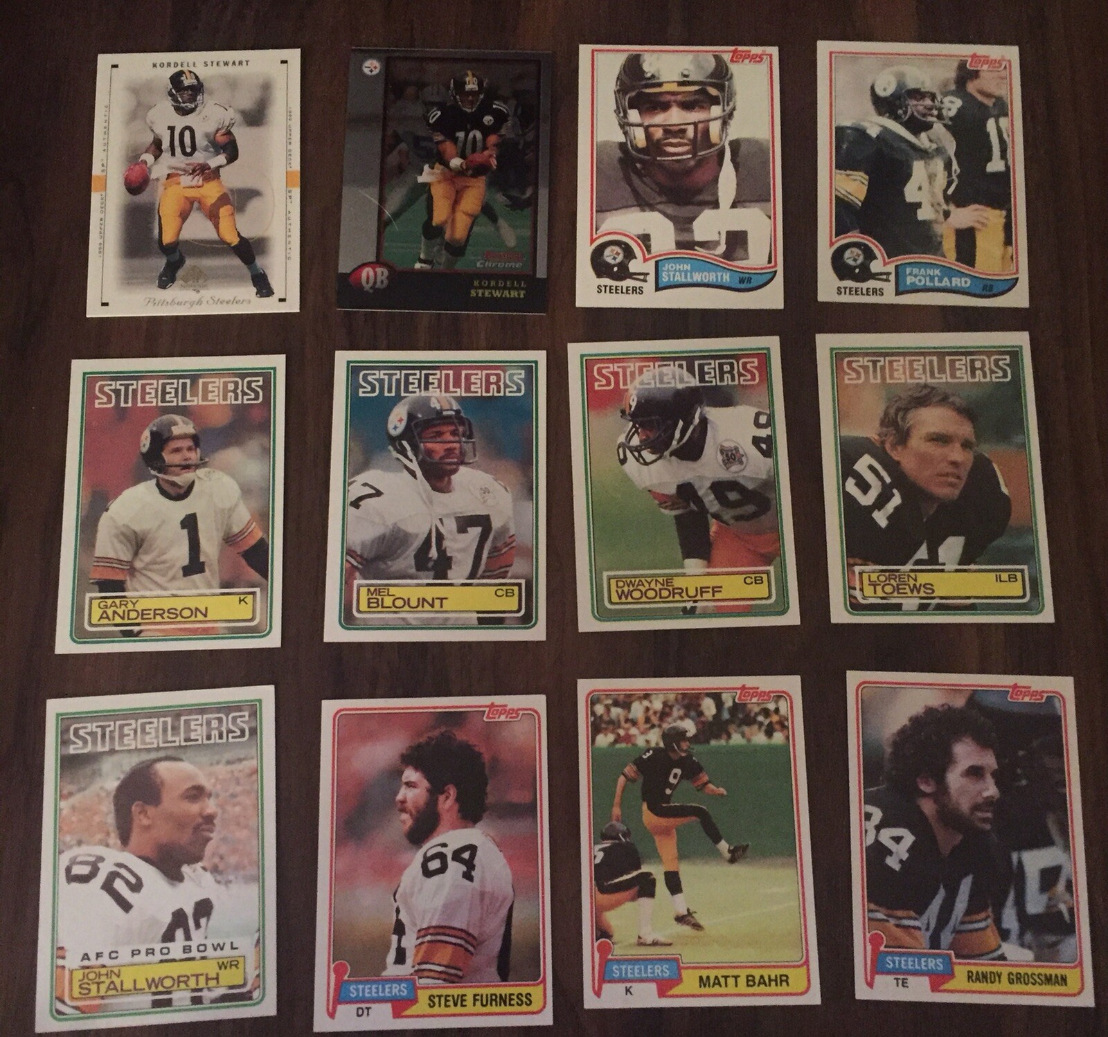 Lot Of 50 Pittsburgh Steelers Cards Plus An Additional 5 Ben ...