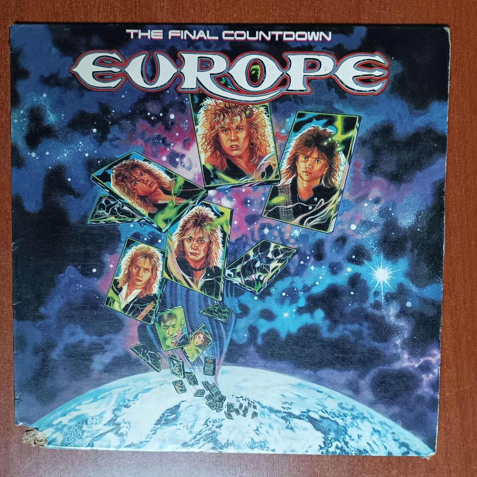 Europe ‎– The Final Countdown [1987] Vinyl LP Hard Rock Epic Rare ...
