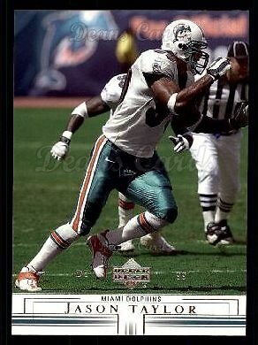 2001 Upper Deck #86 Jason Taylor Dolphins HOF Akron 8 - NM/MT | eBay