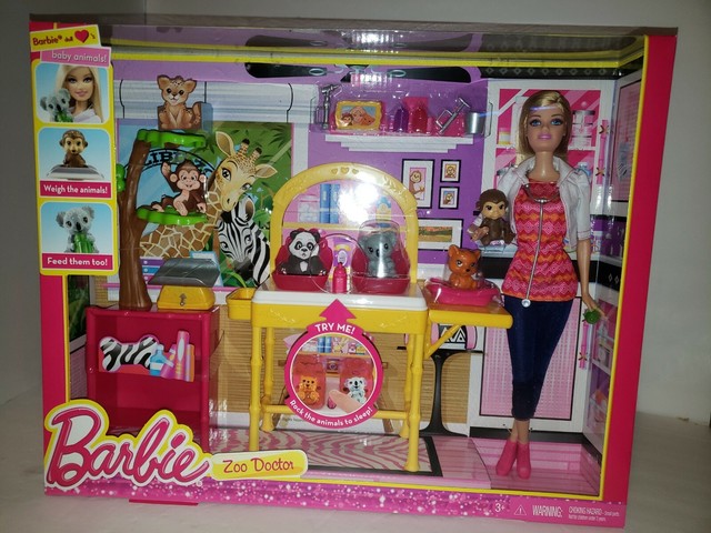 Barbie Cbl19 Careers Zookeeper Doll and Playset for sale online | eBay