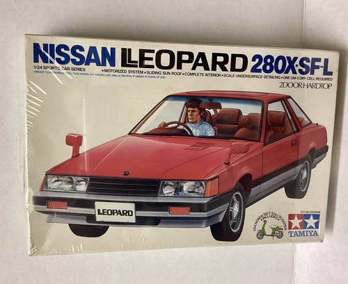 Tamiya 1/24 Nissan Leopard 280X SFL Kit w/Honda Scooter 2418/NEW | eBay