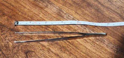 Micro Adson 12cm Serrated Tip 1x2 Rat Tooth Kocher Tweezer Forceps ...