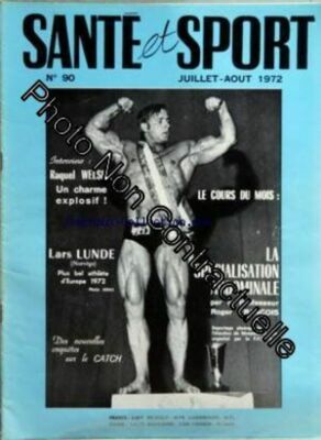 Health And Sport [No 90] The 01/07/1972 - Raquel Welsh - Lars Lunde ...