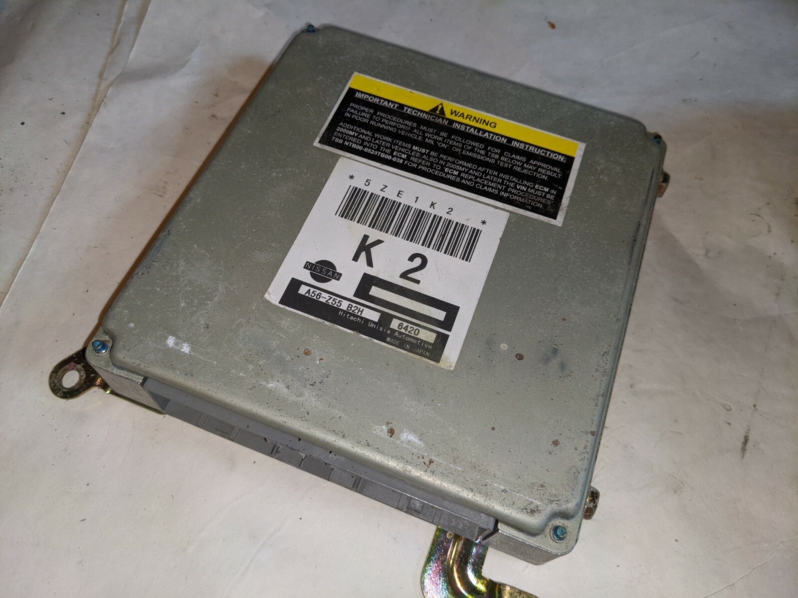 2002 Nissan Sentra SE-R Engine ECU ECM Engine Computer A56 Z55 B2H K2 ...