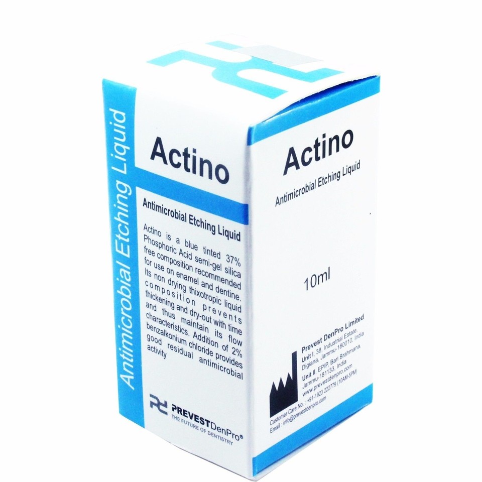 Actino Liquid Etchant Dental Antimicrobial Etching Tooth Enamel ...