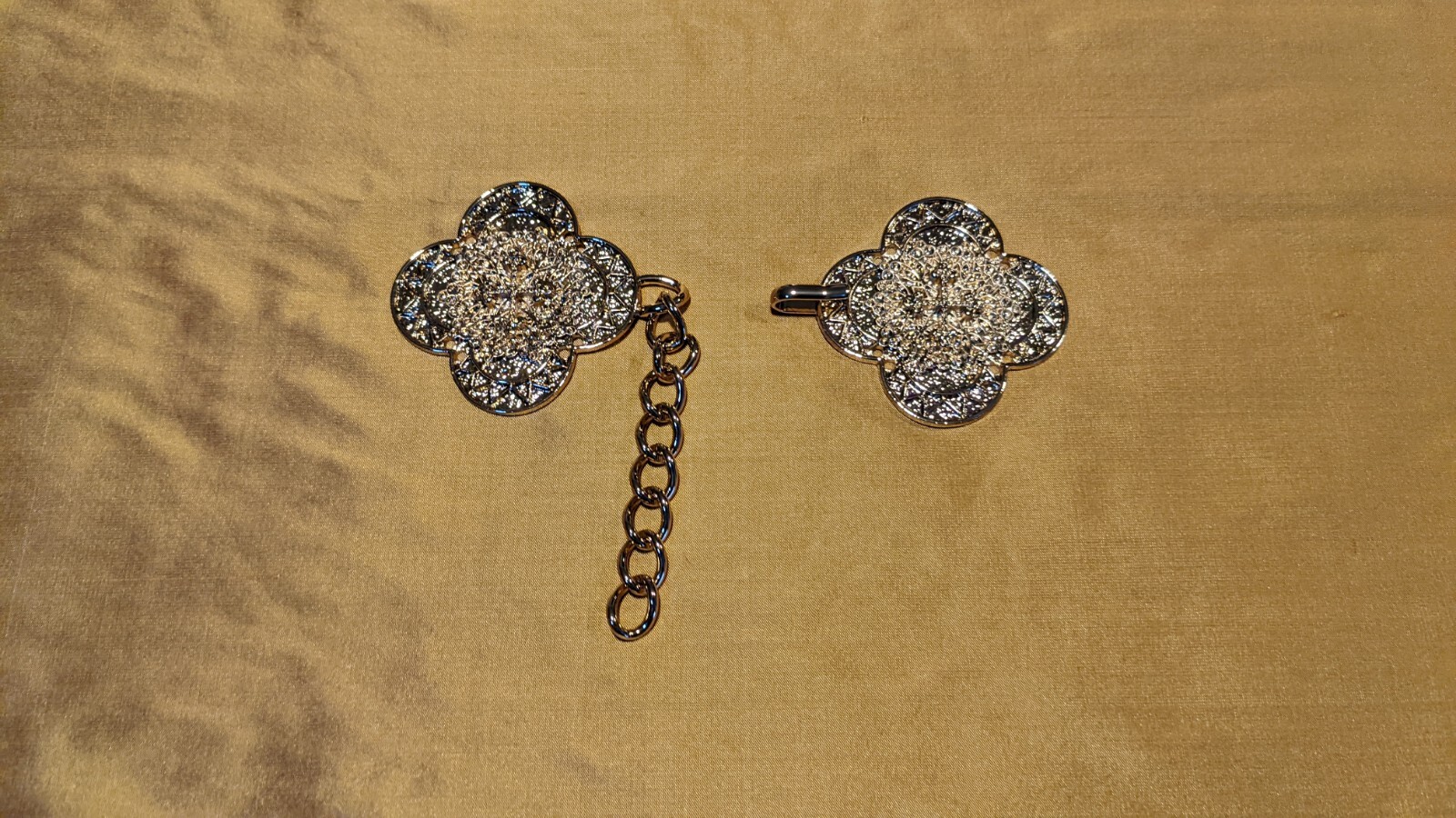 Cope Clasp/ Humeral veil/ Vestment Clasps- Available in Gold or Silver ...