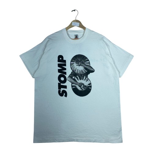Vintage Stomp North American Tour T-Shirt White Men's XL | eBay