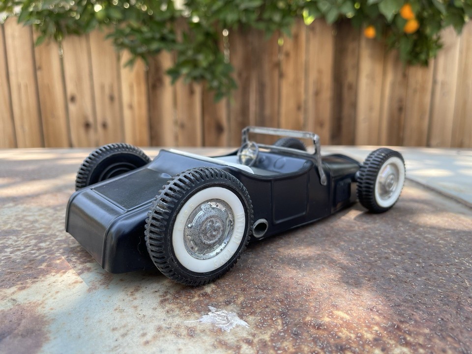 Vintage Custom Nylint Pressed Steel Toy Car Roadster Rat Hot Rod Buddy ...