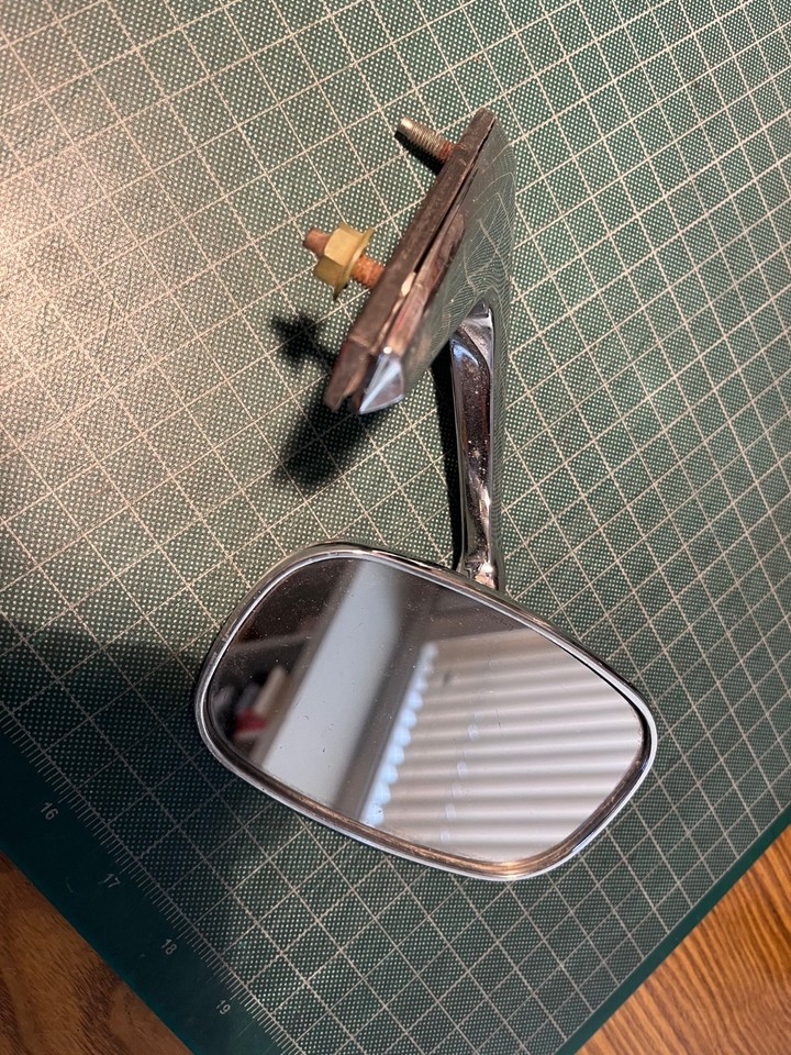 VEGA Chrome Side View Mirror , And Emblem | eBay