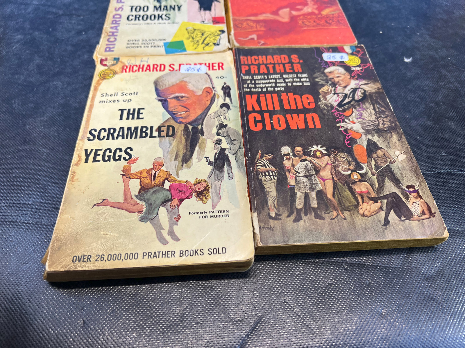Richard S. Prather lot of 4 vintage paperbacks Shell Scott mystery | eBay
