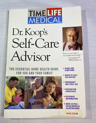 Vintage Dr. Koop's Self-Care Advisor Time Life Medical 1st Printing ...