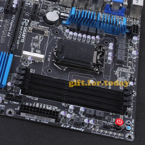 Gigabyte Technology GA-Z77X-UD3H, LGA 1155, Intel (GA-Z77X-UD3H (rev. 1 ...
