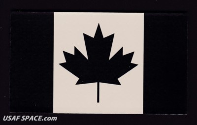 AUTHENTIC -MAPLE LEAF- IR INFRARED REFLECTIVE CANADIAN FLAG MILITARY ...