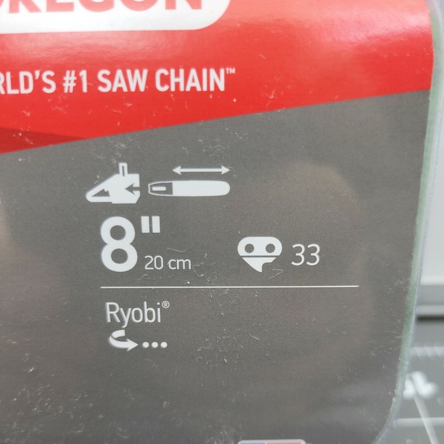 Oregon R33 Advancecut 8-inch Chainsaw Chain Fits Poulan Ryobi for sale ...