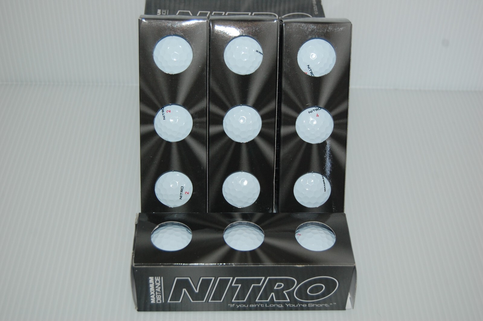 Golf Ball Nitro Maximum Distance White (12-Pack) | eBay