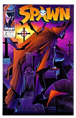 SPAWN #2(6/92)1st VIOLATOR/2nd SPAWN/2nd SAM & TWITCH(McFARLANE)(CGC IT)9.8(RAW) | eBay