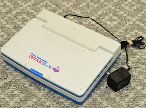 Vintage VTech Pre Computer THINK BOOK Laptop Kids Educational Toy 32 ...