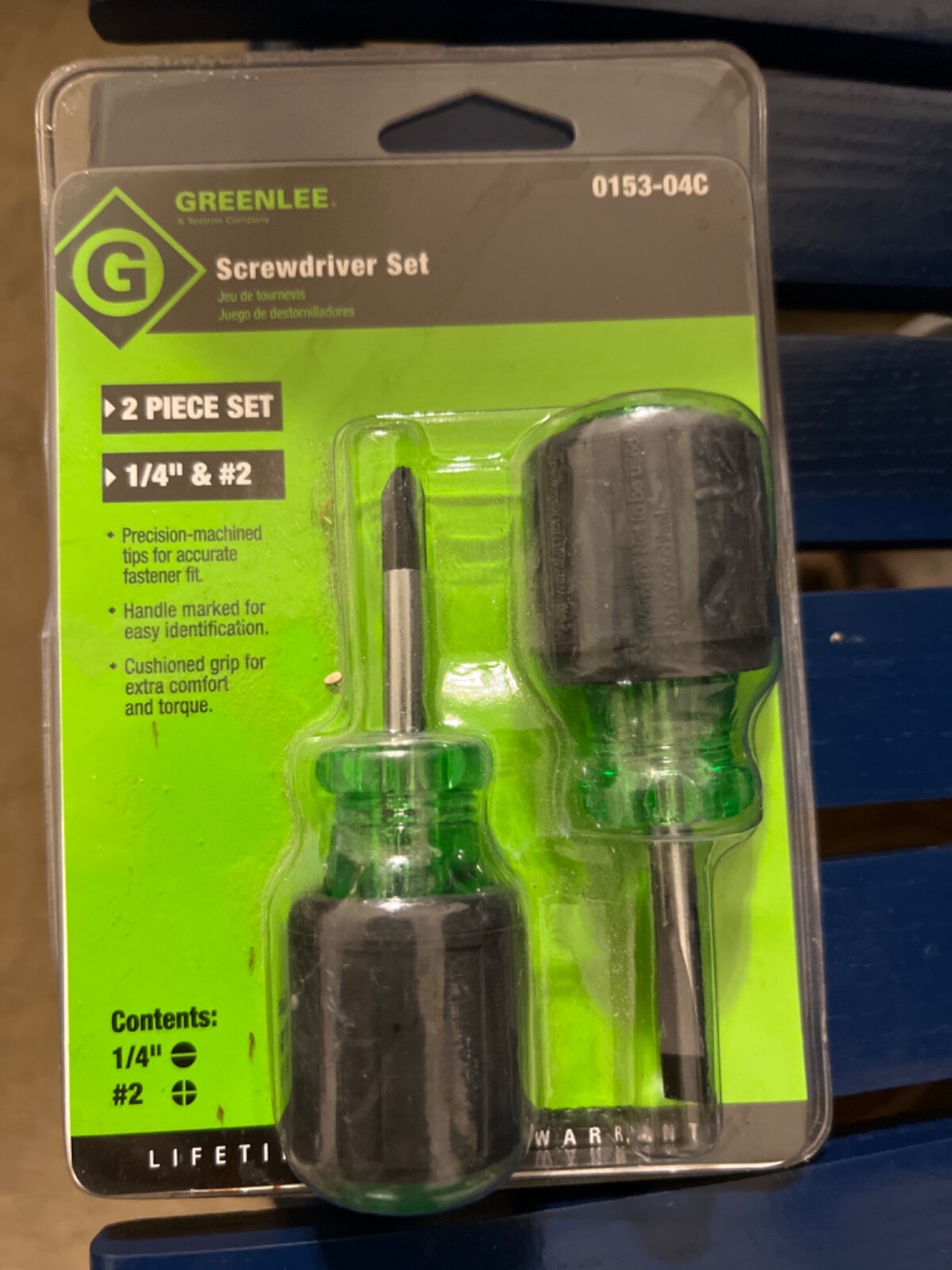 Greenlee 0153-04C 2-Piece Screwdriver Set | eBay