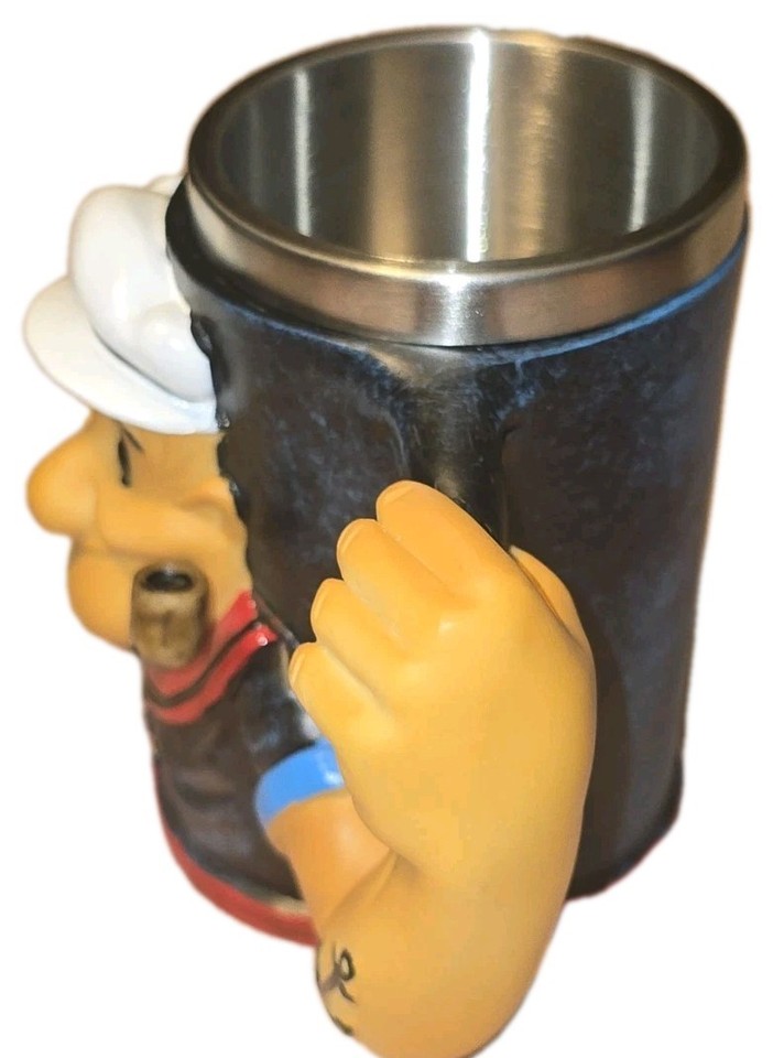 🔥 Popeye the Sailor 3D Mug Cup | Cartoon Character Ceramic/Resin Coffee ...