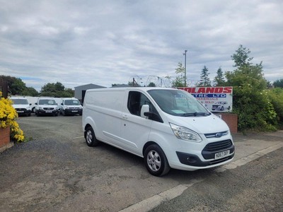 2017 ON 67 PLATE FORD TRANSIT CUSTOM 310 LIMITED TDCI 170BHP LWB DIESEL ...