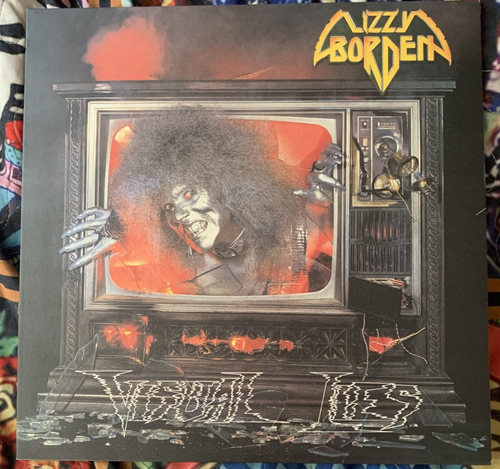 Lizzy Borden Visual Lies Silver Vinyl LP Record w/poster& download card ...