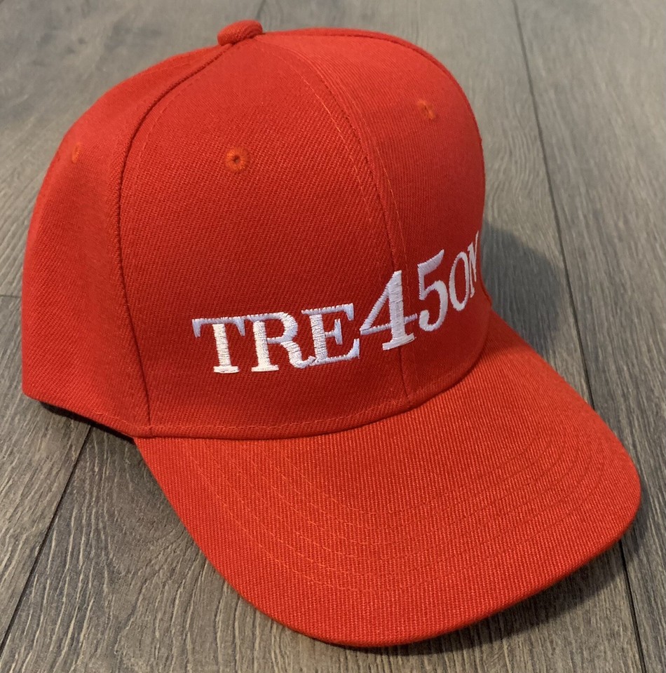Anti TRUMP Baseball Hat TREASON 45 Donald Trump Parody Cap Embroidered ...