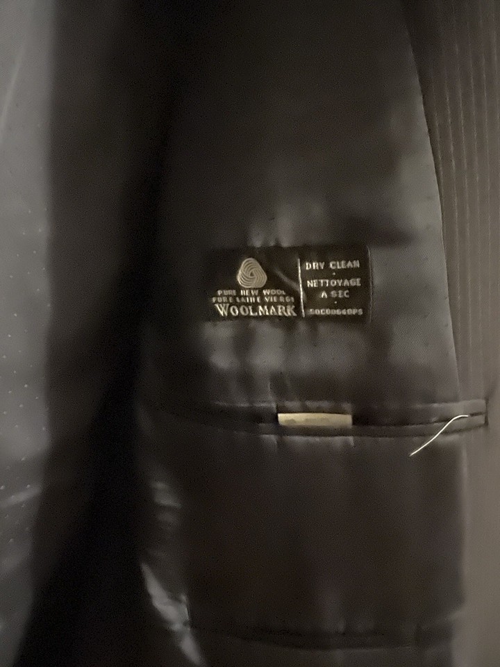 Calvin Klein WoolMark 2-Piece Suit, Gray, Men's | eBay