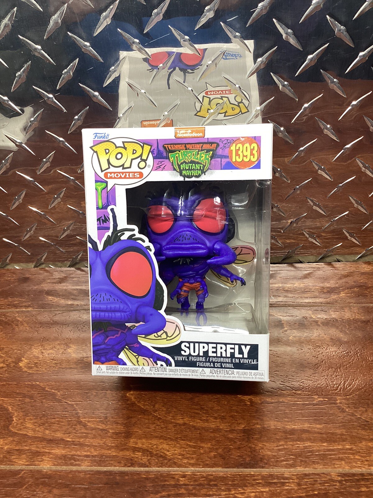 Funko Pop! Vinyl: Teenage Mutant Ninja Turtles - Superfly #1393 for ...