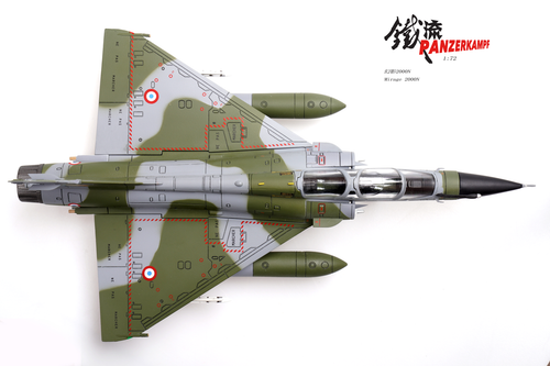 Panzerkampf 1:72 French Mirage 2000 fighter model MIRAGE 2000N two seat ...