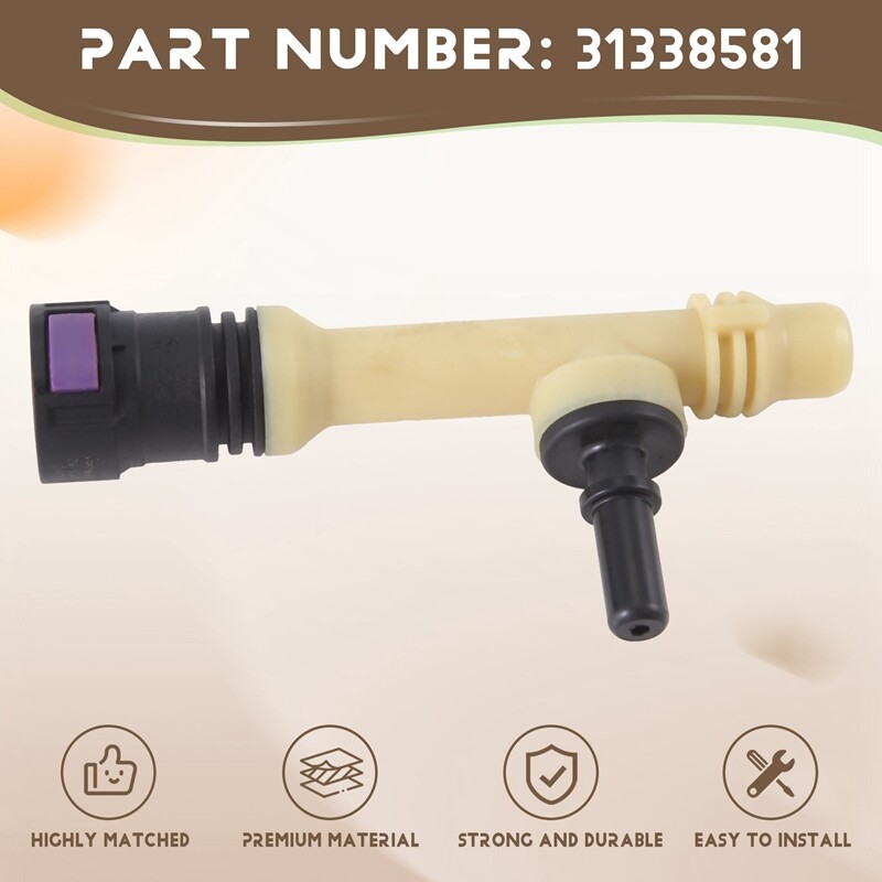 HVAC Heater Hose Connector Adapter for S60 XC60 V40 31338581 Y4X76137 ...